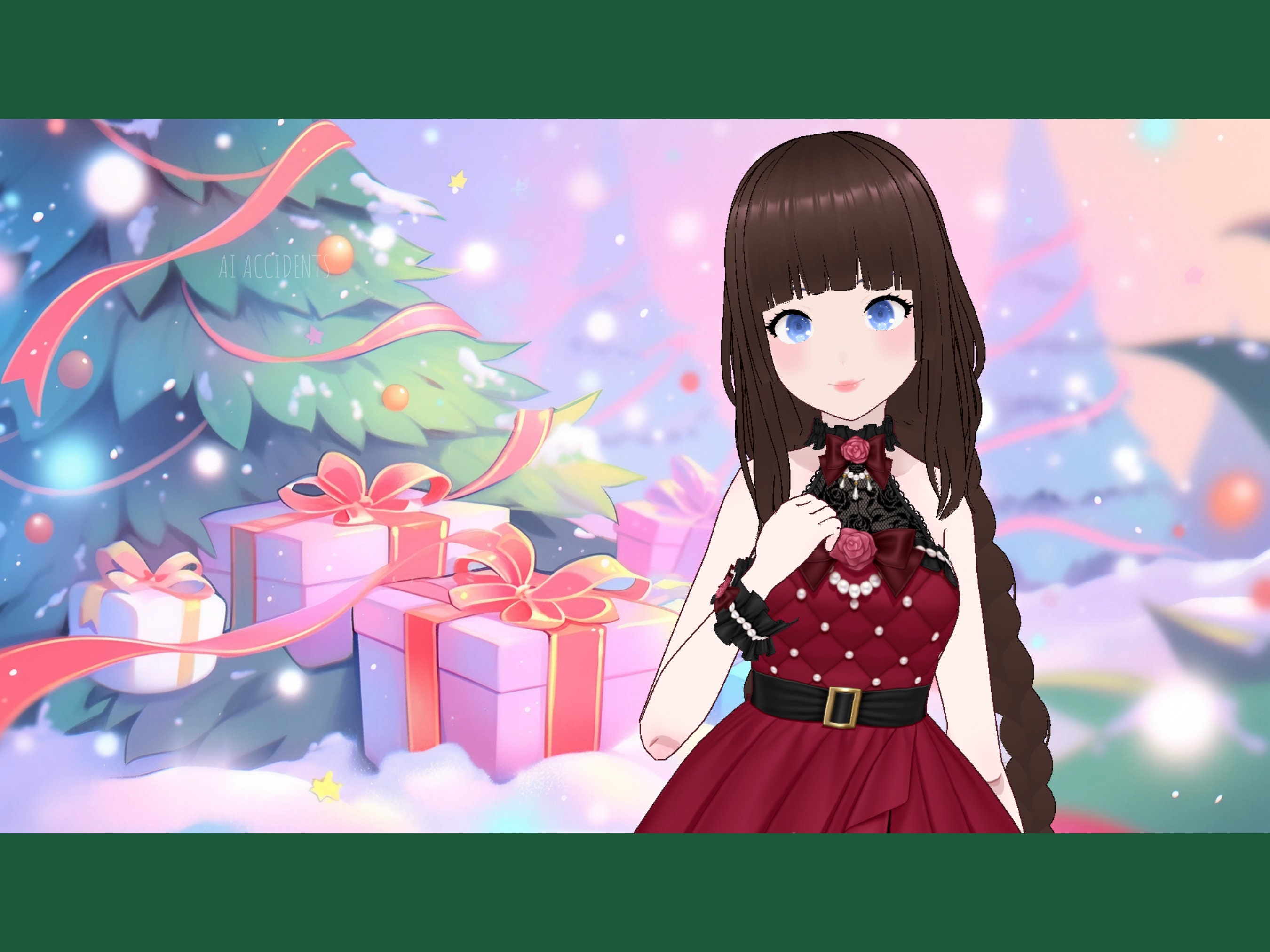 15 Christmas Vtuber Backgrounds, Holiday Background, Vtuber Backdrop ...