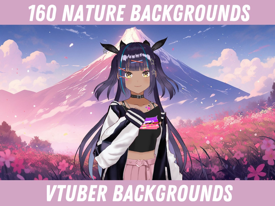 160 Nature Vtuber Backgrounds Vtuber Backdrop Stream - Etsy Canada