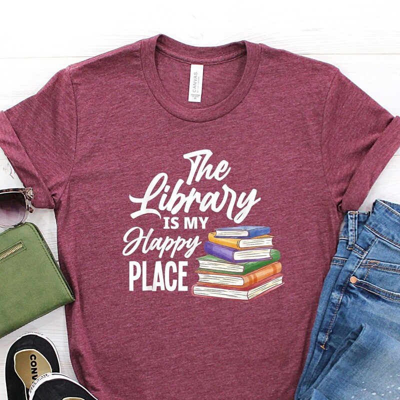 Library Shirt - Etsy