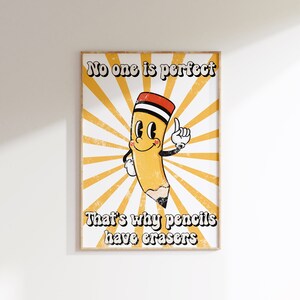 Retro Classroom Inspiring Printable Wall Art, Teacher Value Poster ...
