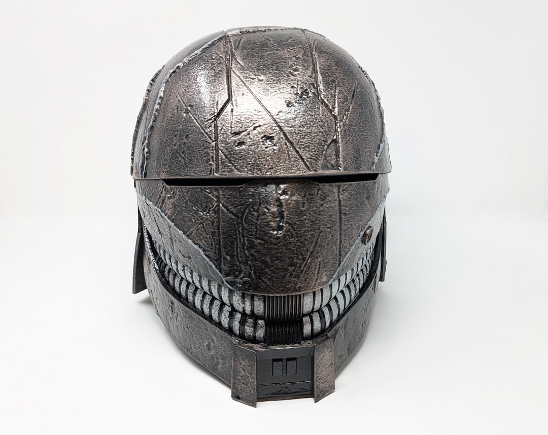 Acolyte the Stranger Qimir Helmet Replica - 3D Printed - Custom Painted ...