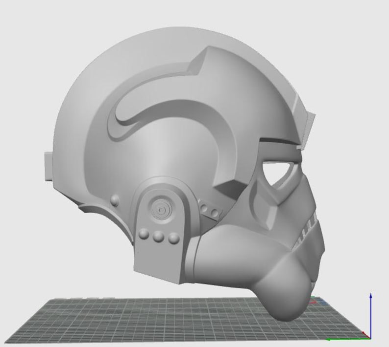 Tie Pilot Helmet Replica - 3D Printed - Etsy
