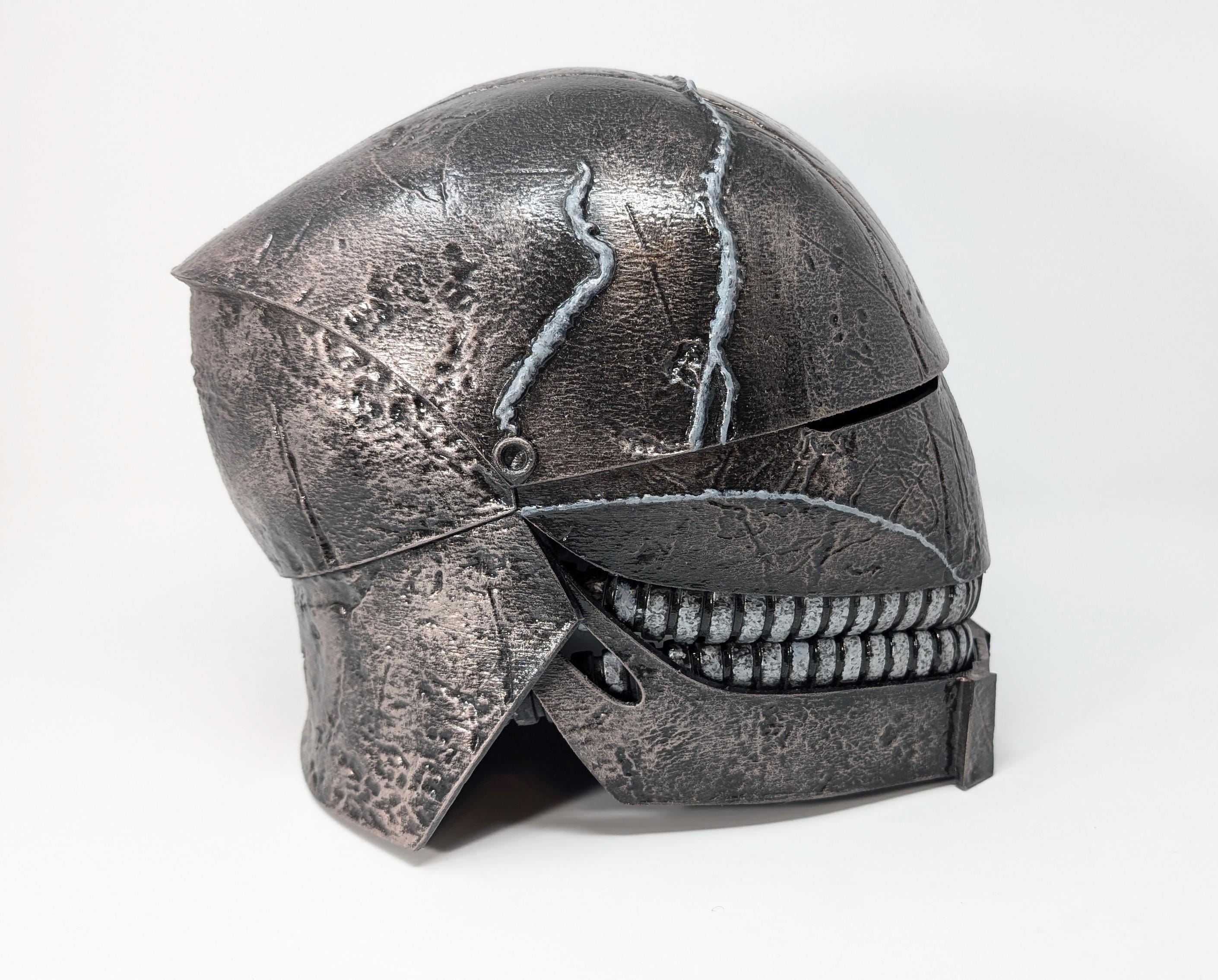 Acolyte the Stranger Qimir Helmet Replica - 3D Printed - Custom Painted ...