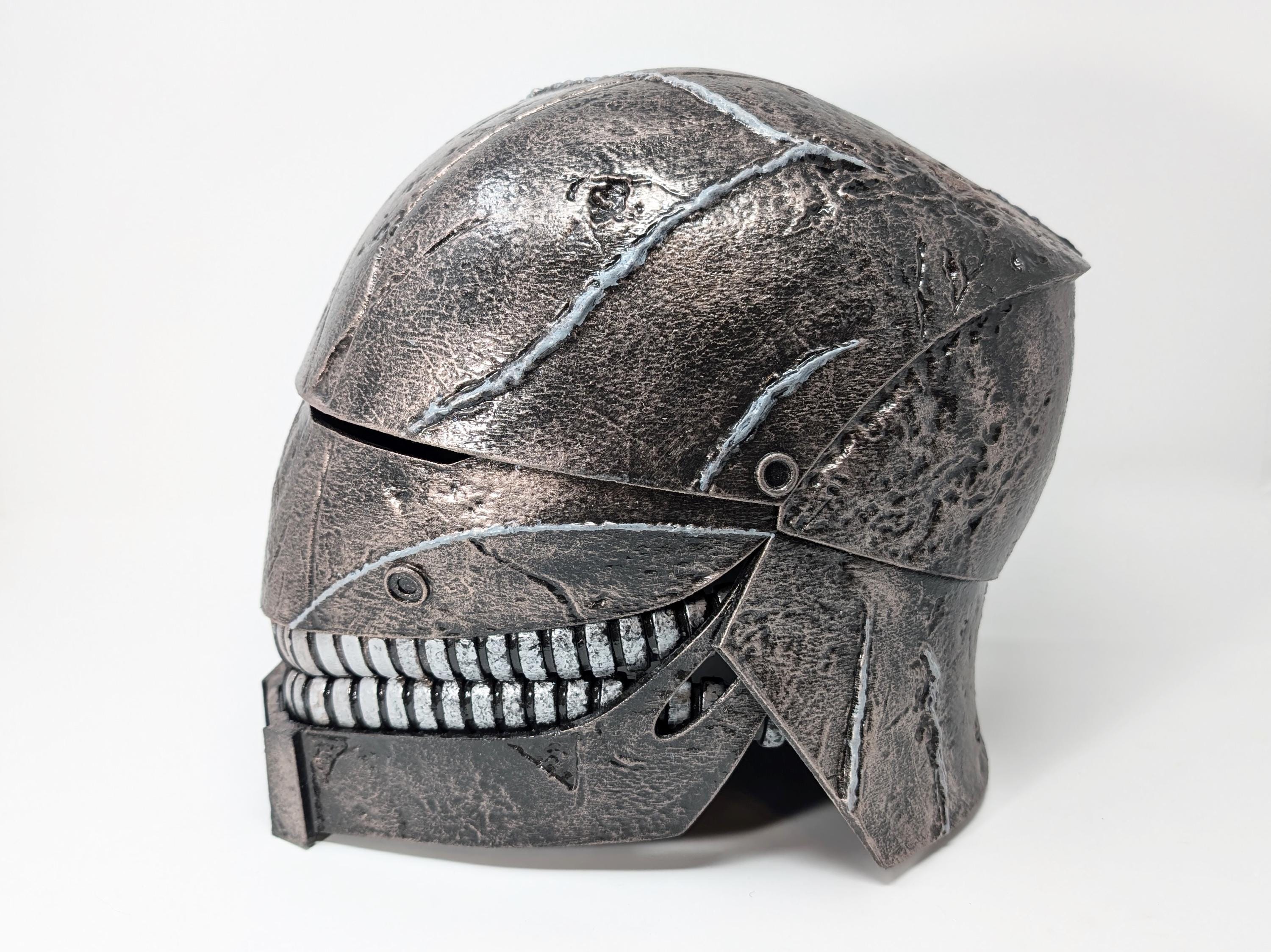 Acolyte the Stranger Qimir Helmet Replica - 3D Printed - Custom Painted ...