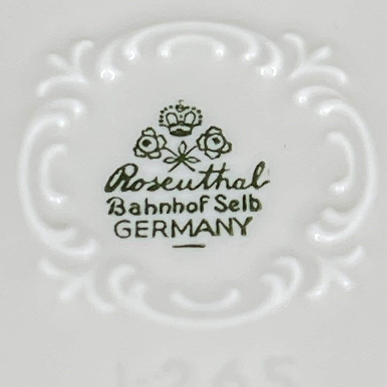 Vtg Rosenthal Bahnhof Selb Germany Porcelain Lidded Trinket - Etsy