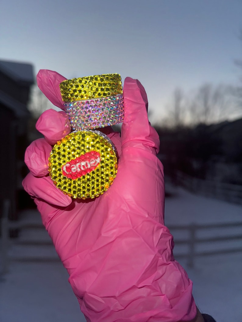 Bling Carmex Lip Balm | Bedazzled W/ Rhinestones - Etsy