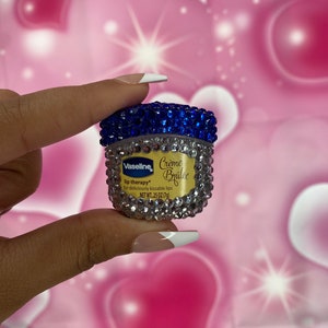 Bling Mini Vaseline Lip Therapy | Bedazzled W/ Rhinestones - Etsy