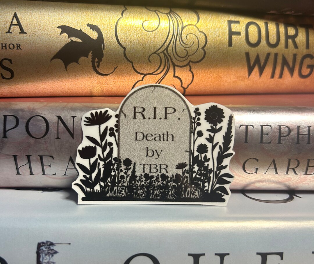 Rip Tbr Vinyl Sticker Etsy