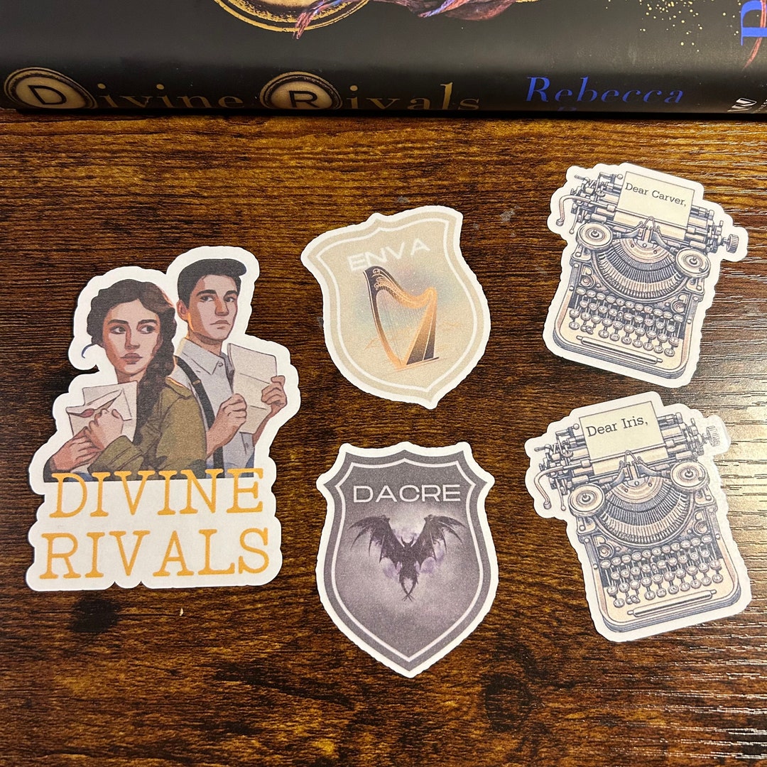 Divine Rivals Stickers Booktok Stickers Book Stickers Fantasy Stickers ...