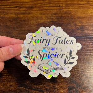 Spicy Fairy Tales Sticker | Fantasy Sticker | Book Sticker | Spicy Book ...