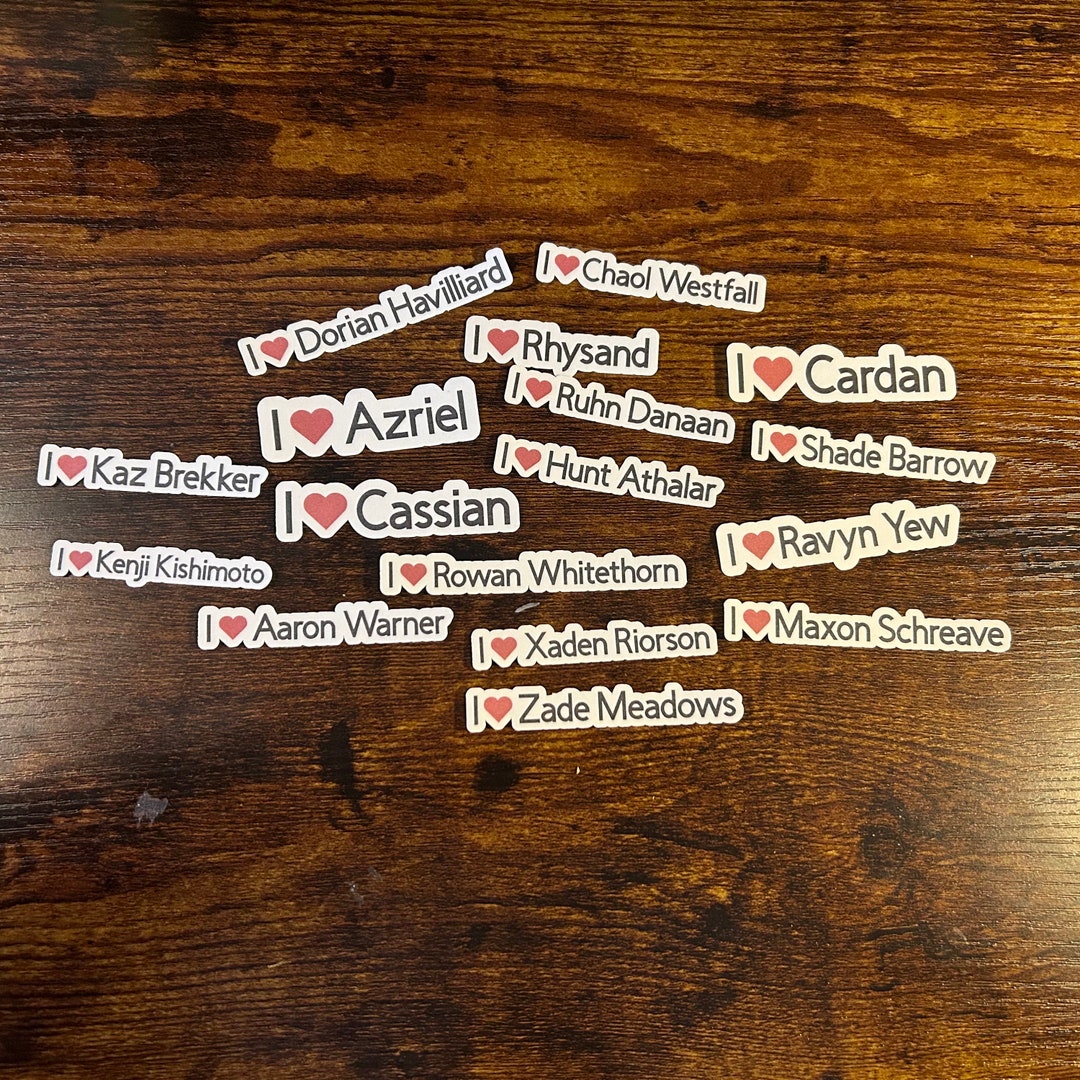 Book Boyfriends Sticker | ACOTAR | Six of Crows | Throne of Glass ...