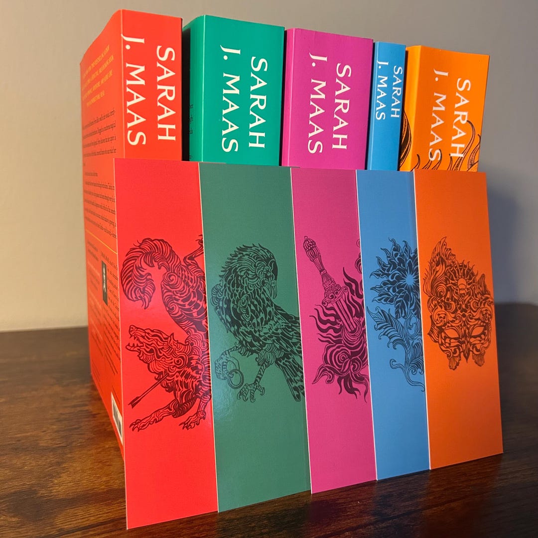 ACOTAR Bookmarks | SJM Bookmarks | Crescent City | Throne of Glass ...