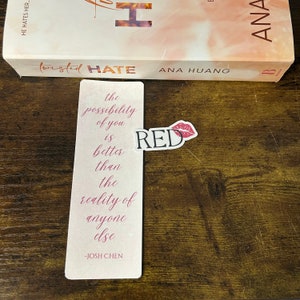 Twisted Love Series Sticker and Bookmarks | Twisted Series | Romance ...