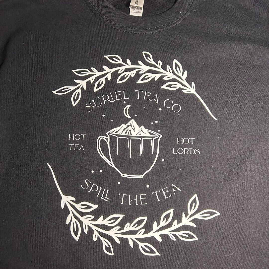 Suriel Tea Co. Crewneck Sweater ACOTAR Sweater Fantasy Sweater SJM - Etsy