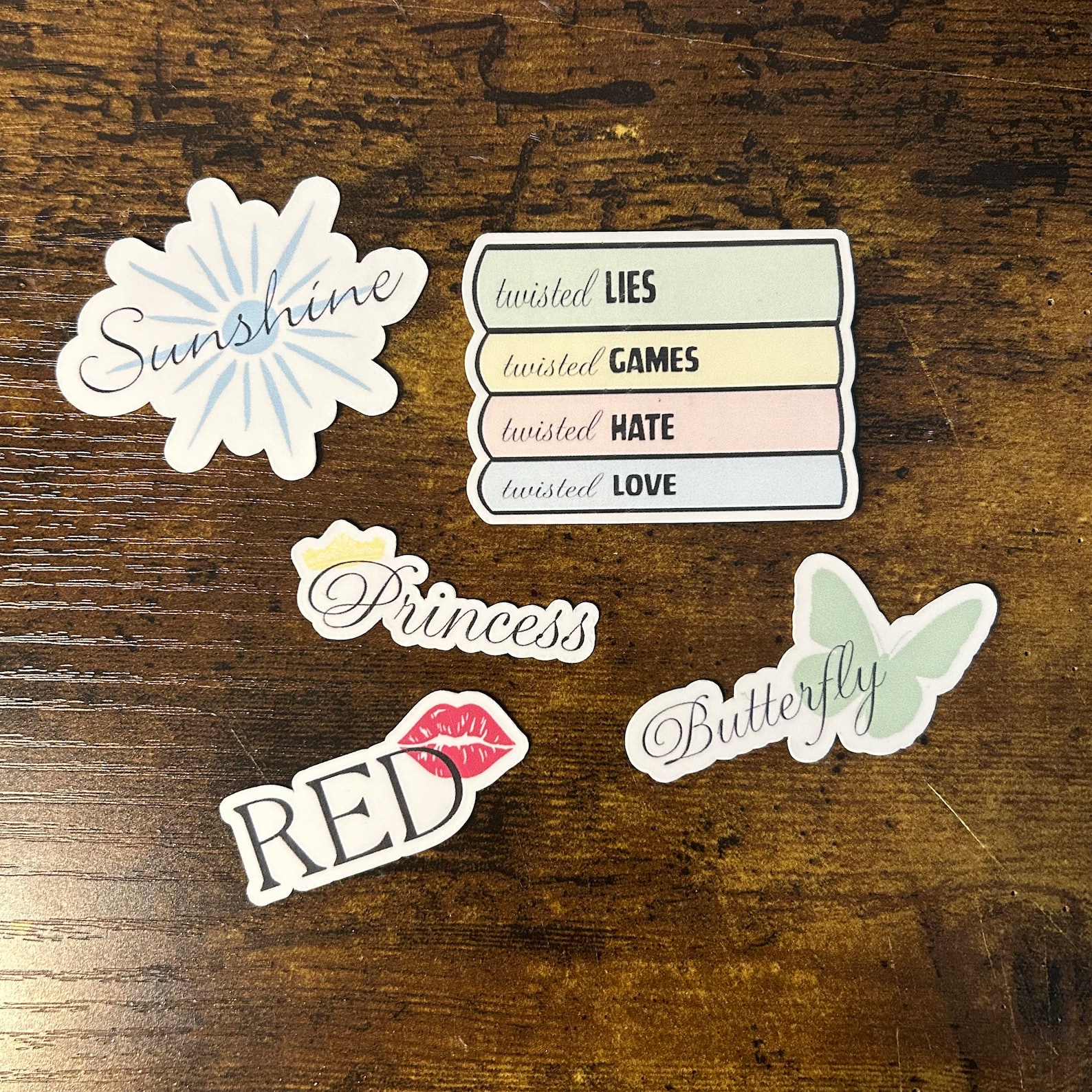 Twisted Love Series Sticker and Bookmarks Twisted Series Romance Reader ...