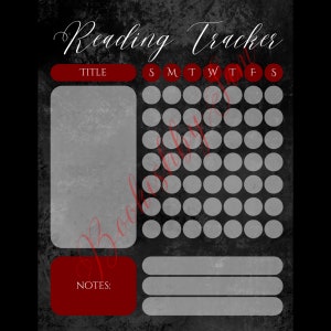 Digital Reading Journal, Reading Log Book Tracker, Book Review, Digital ...