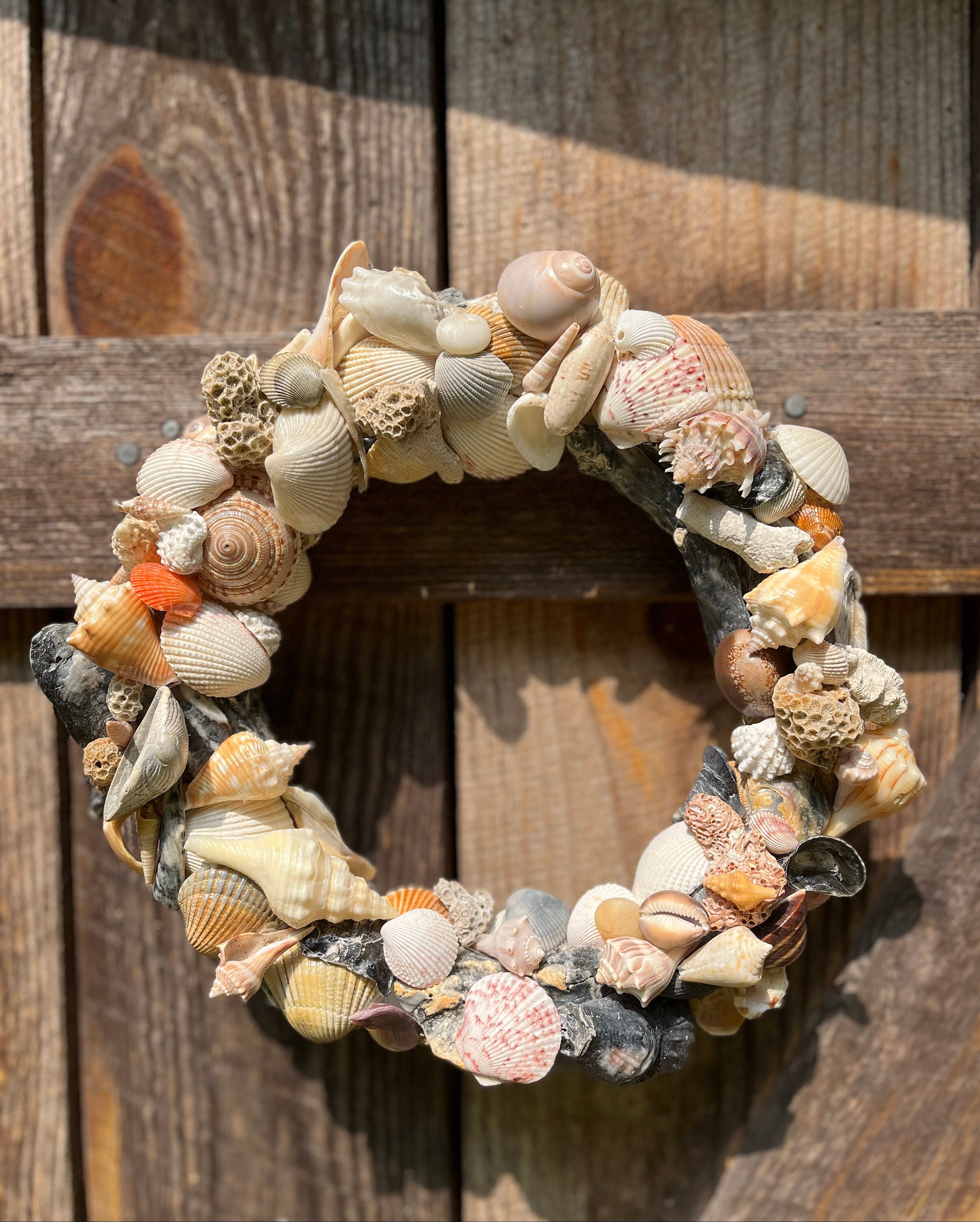 Shell Holiday Wreaths