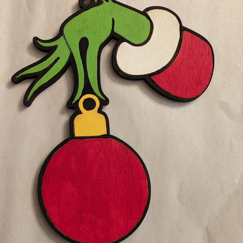 Grinch Hand - Etsy