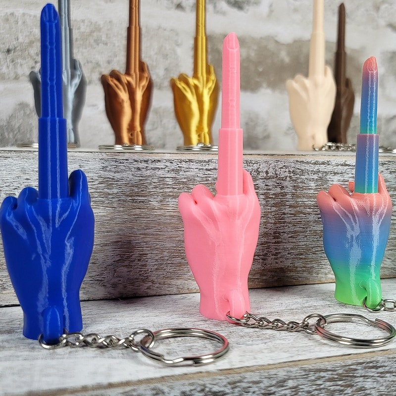 Middle Finger Ring - Etsy