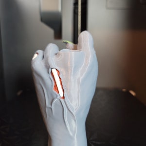 Collapsing Middle Finger ZOMBIE EDITION Desk Toy Gag Gift Fun Fidget ...