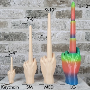 Collapsing Middle Finger | Gag Gift | Desk Toy | Fun Fidget Toy ...