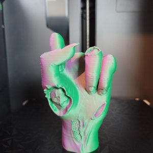 Collapsing Middle Finger ZOMBIE EDITION | Desk Toy | Gag Gift | Fun ...