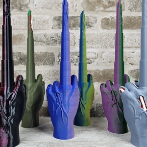 Collapsing Middle Finger ZOMBIE EDITION | Desk Toy | Gag Gift | Fun ...