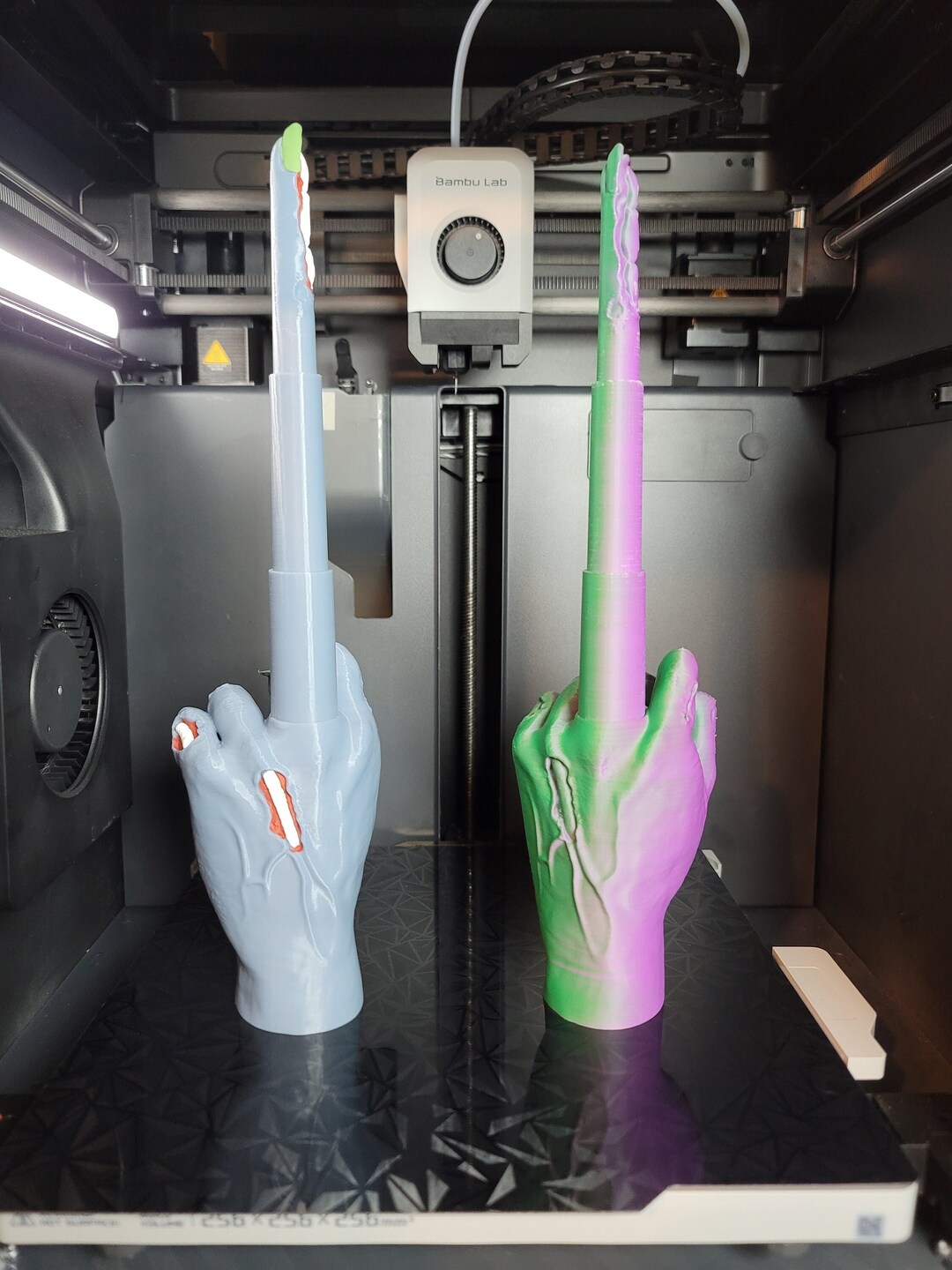 Collapsing Middle Finger ZOMBIE EDITION halloween Decor - Etsy