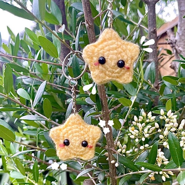 Star Keychain - Etsy