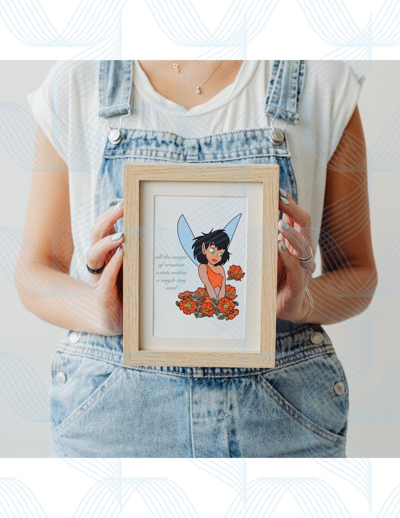 Crysta Sublimation Fairy Shirt Poster Ferngully Art Batty Sublimation ...