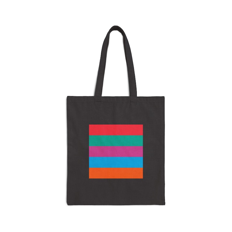 ACOTAR Paint Color Palette Cotton Canvas Tote Bag, Minimalist Color ...