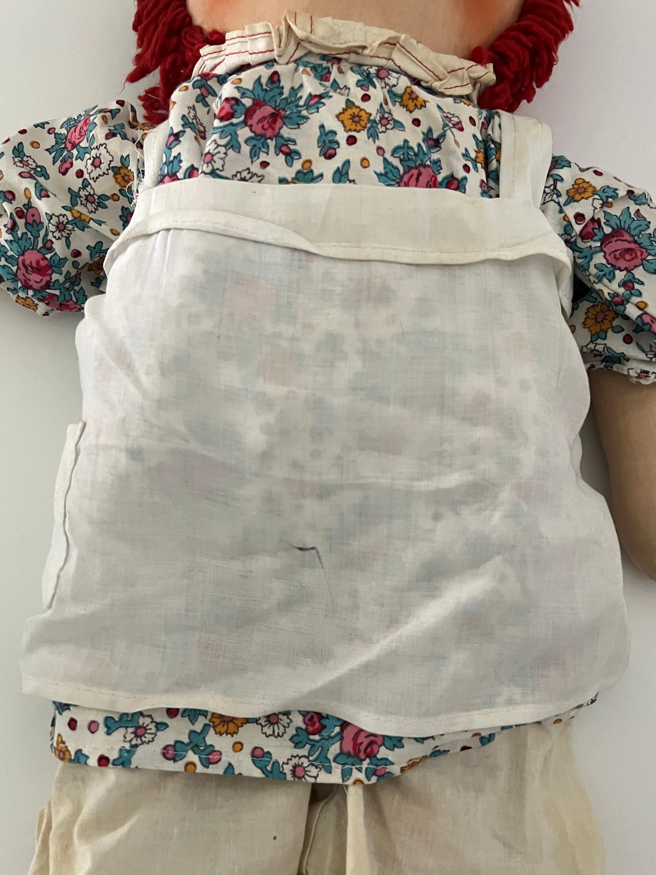 Vintage Knickerbocker Raggedy Ann Doll - Etsy
