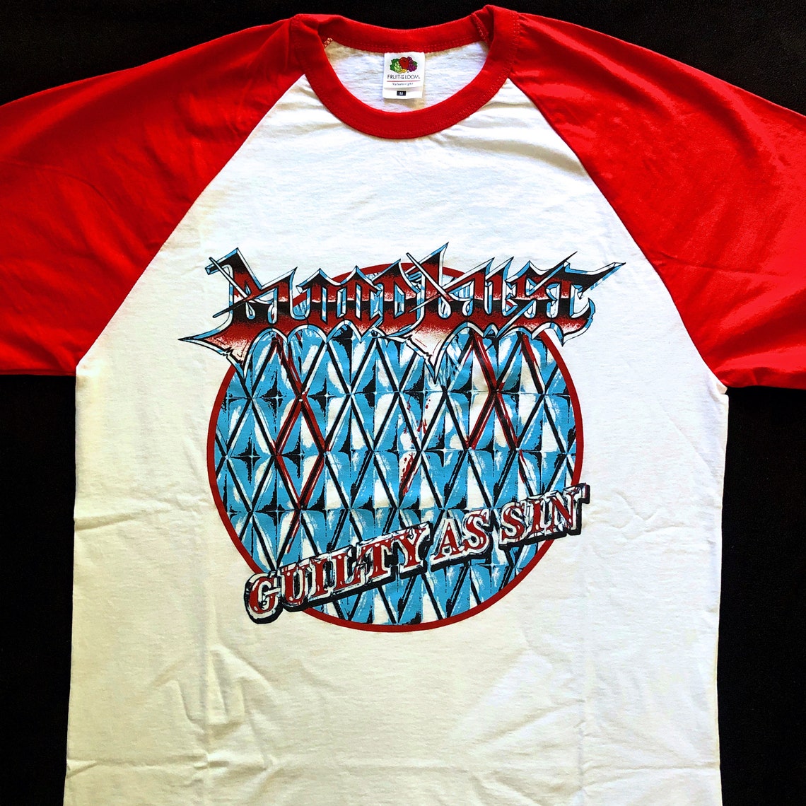 BLOODLUST Guilty as Sin Shirt Official Size XL US Metal 80s Reprint ...