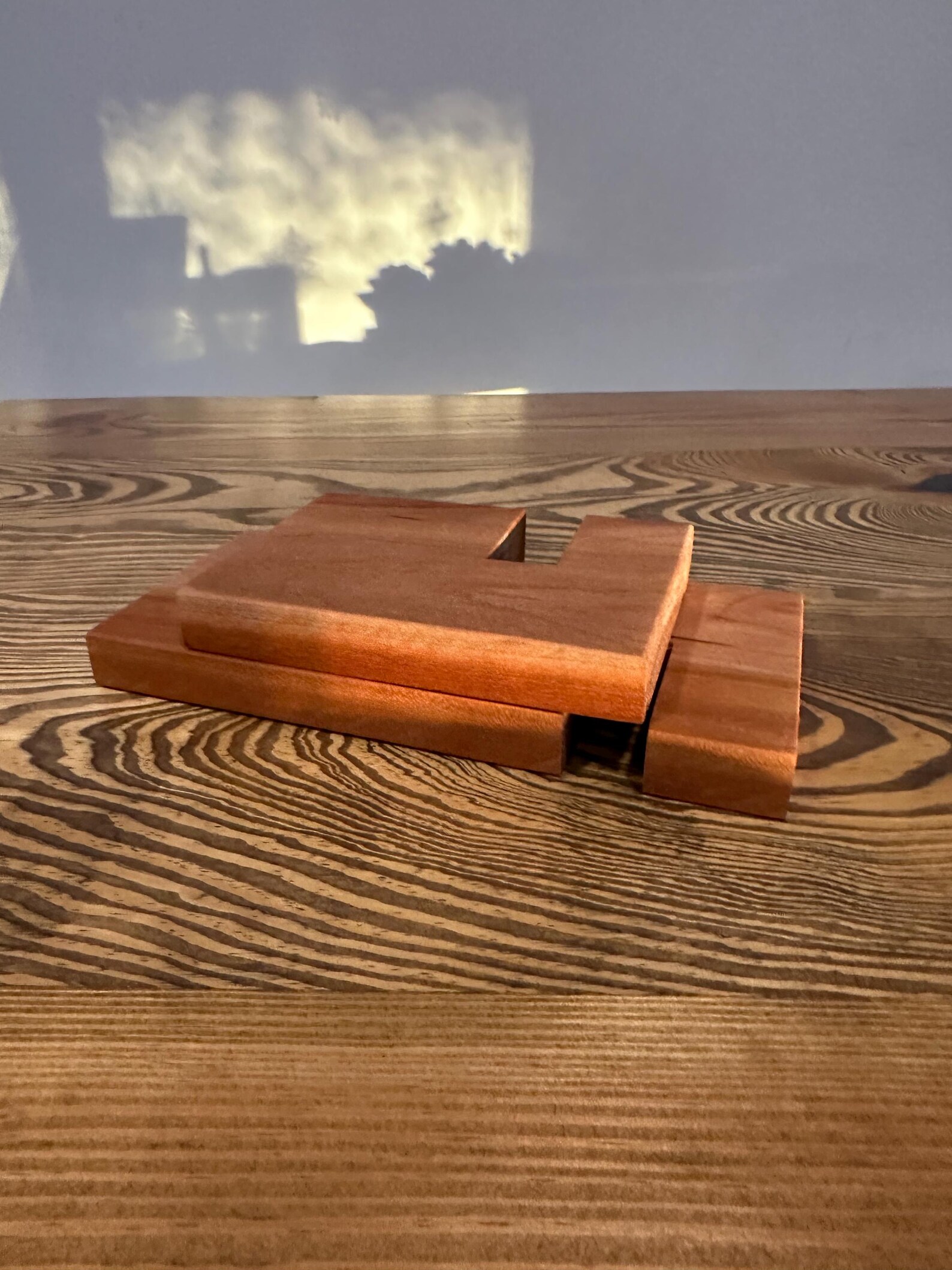 Solid Cherry Wood Phone Stand || Collapsable || the Perfect Gift - Etsy