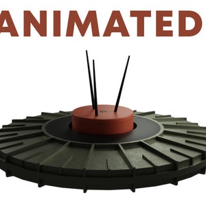 3D Animated Proximity Mine Alert - Etsy