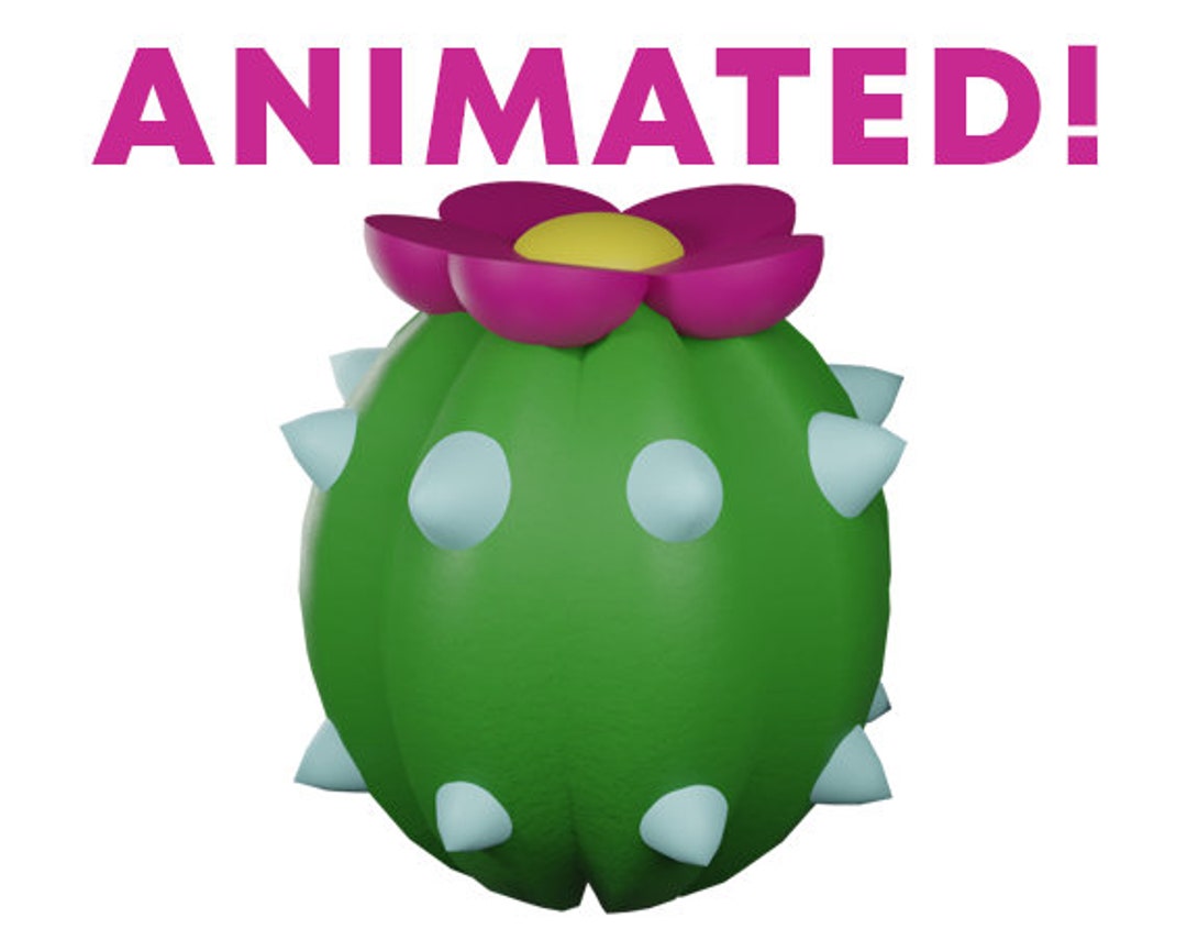 Animado BrawlStars Spike Cactus - Etsy México