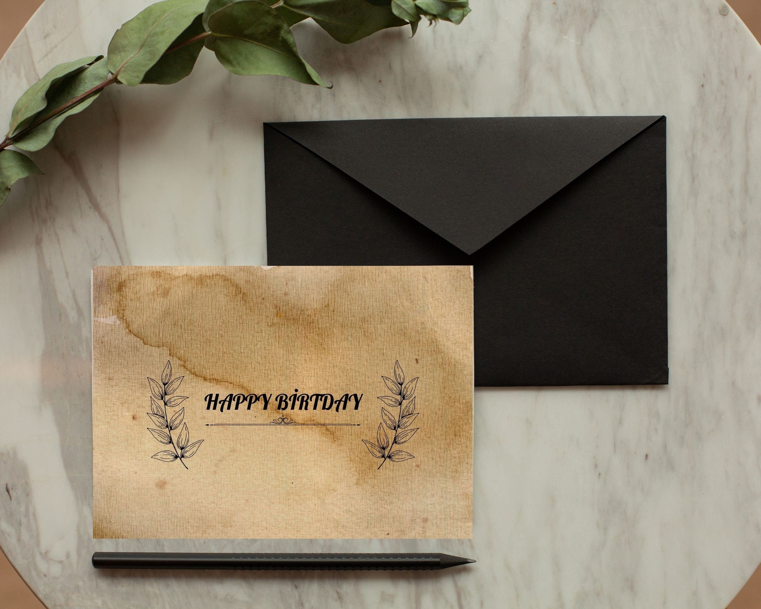 Printable Birthday Card, Happy Birthday Card Printable, Digital ...