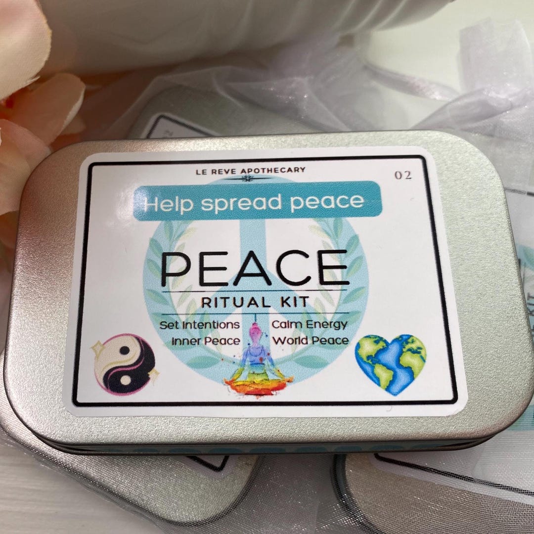 Peace Ritual Kit – Inner Peace - World Peace Ritual Kit – Peace Pocket ...