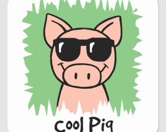 Pink Cheetah Lightning Bolt Sticker - Etsy