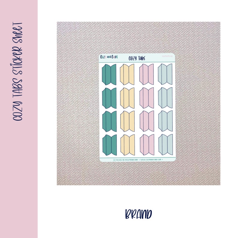 Indexing Tab Sticker Sheets | Functional Colourful Art Journal Stickers ...