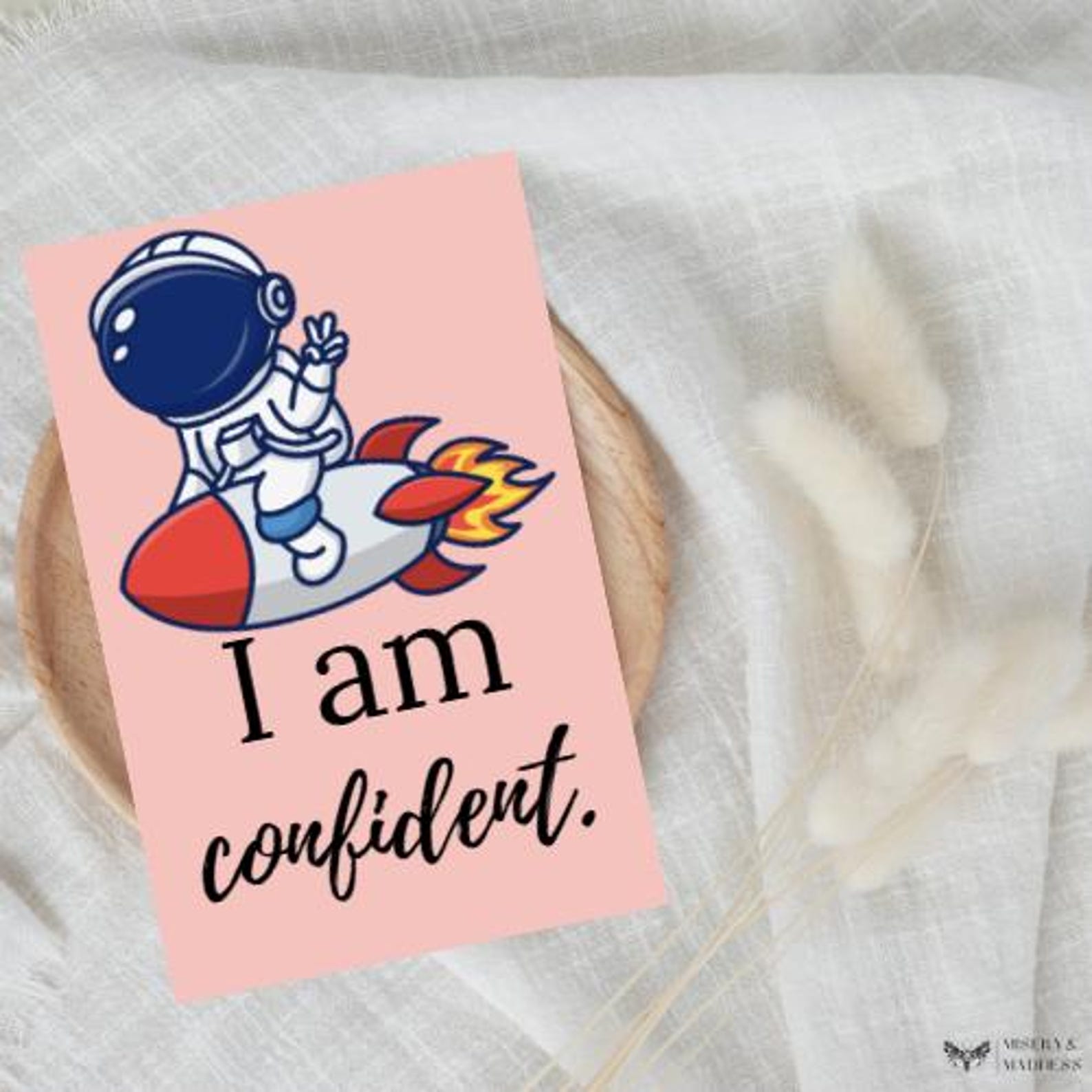 Kids Affirmation Cards Printable | Outer Space | Positive Quotes for ...