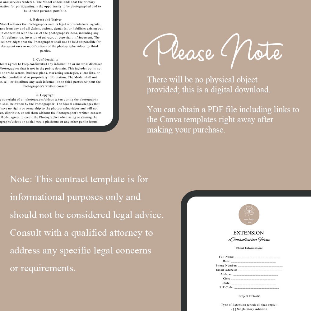 Hair Extension Consultation Form, Hair Extension Template, Hair ...