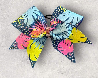 Beach Cheer Bow Starfish Cheer Bow Beach Cheer Bows Beach Cheer Summer ...