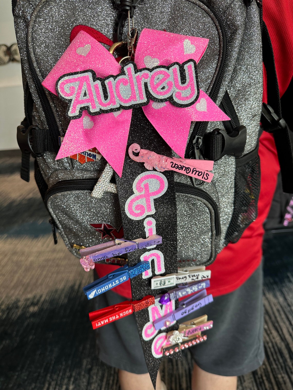 Pink Pin Me Ribbon With Personalization - Etsy