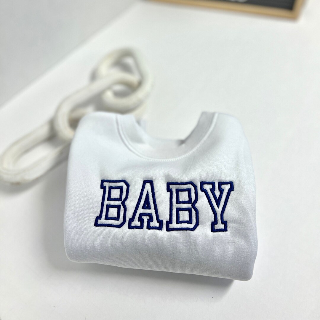 Custom Infant Sweatshirt Custom Toddler Sweatshirt Personalized Sweatshirt for Infants White ...