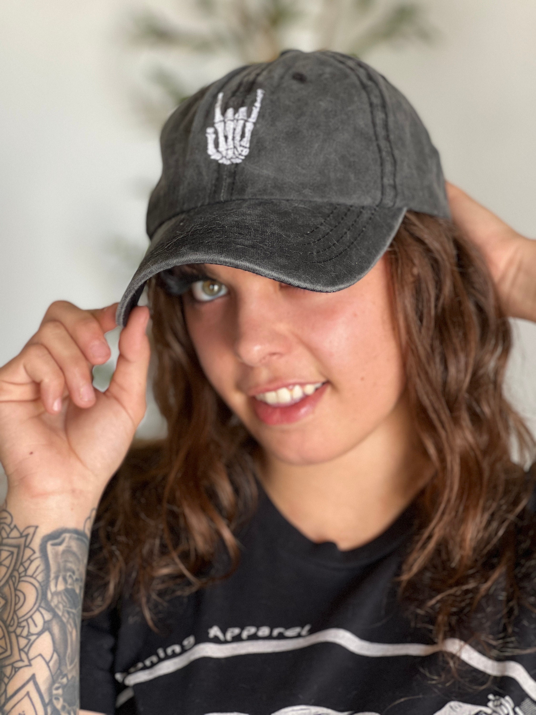 Skeleton Hand Hat Hang Loose Skeleton Hat Personalized Dad - Etsy