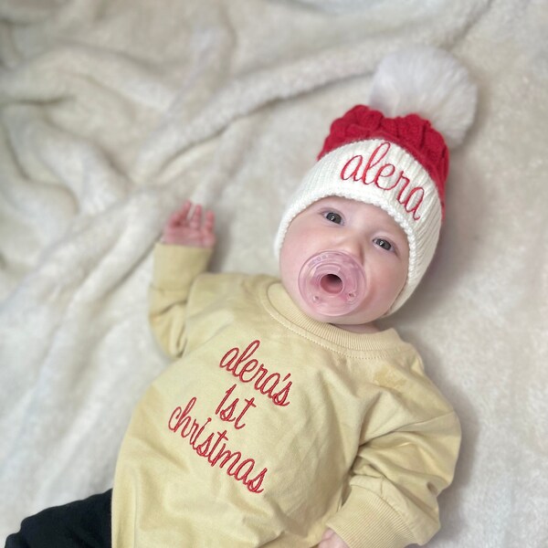Baby Santa Hat - Etsy