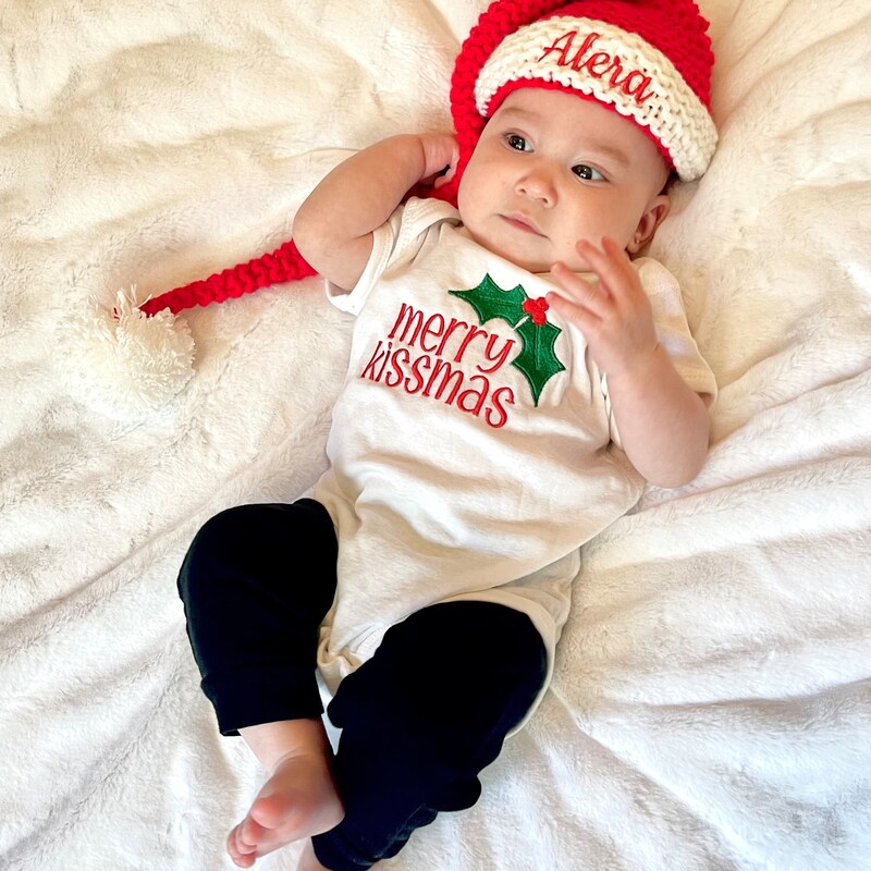 Baby Santa Hat - Etsy
