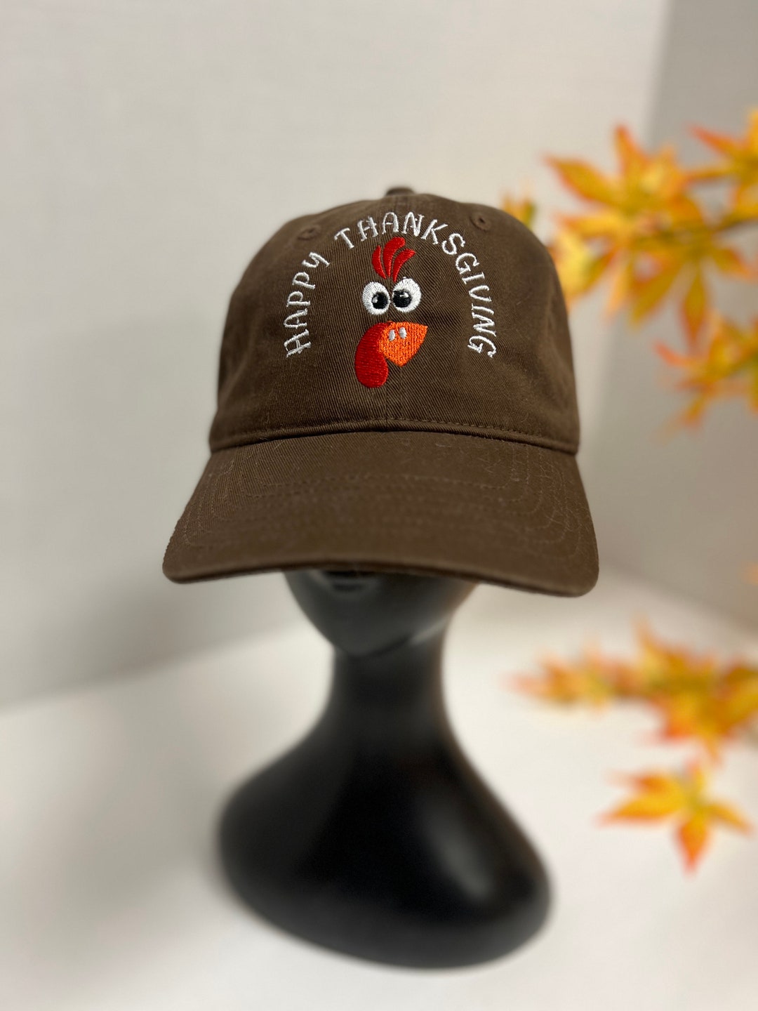 Happy Thanksgiving Hat, Fall Hat, Turkey Hat, Thanksgiving Hat, Custom ...