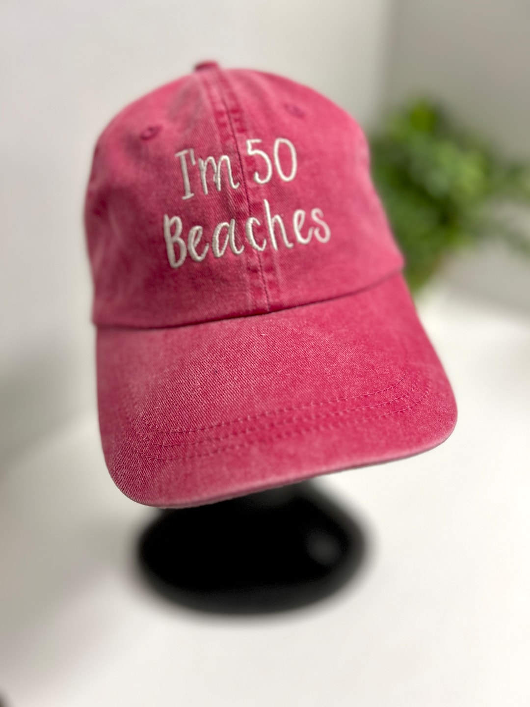 50th Birthday Hat, Custom Embroidered Hat , Custom Biryhday Hat ...